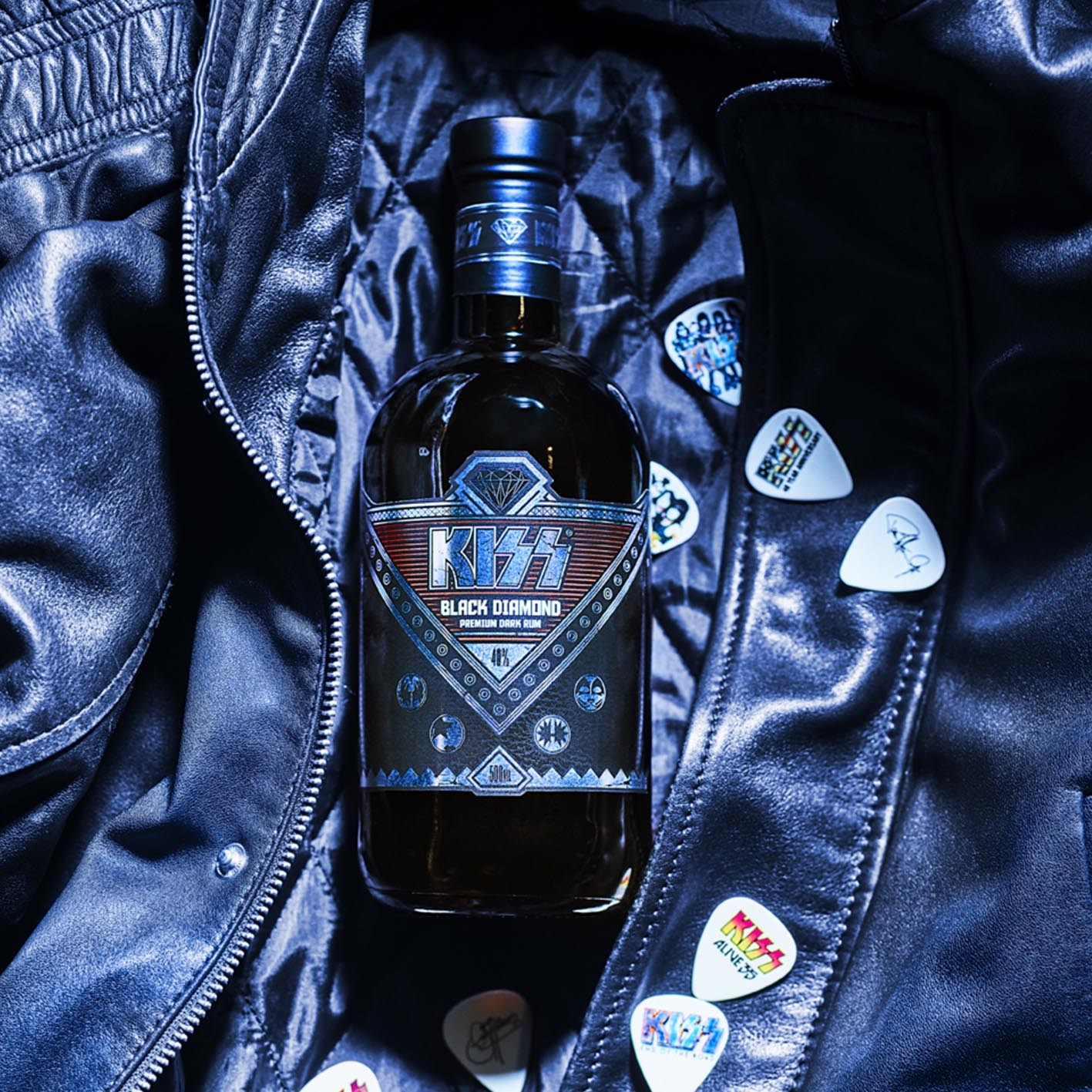 Rhum Kiss Black - Diamond Rum - Les Rhums du Monde