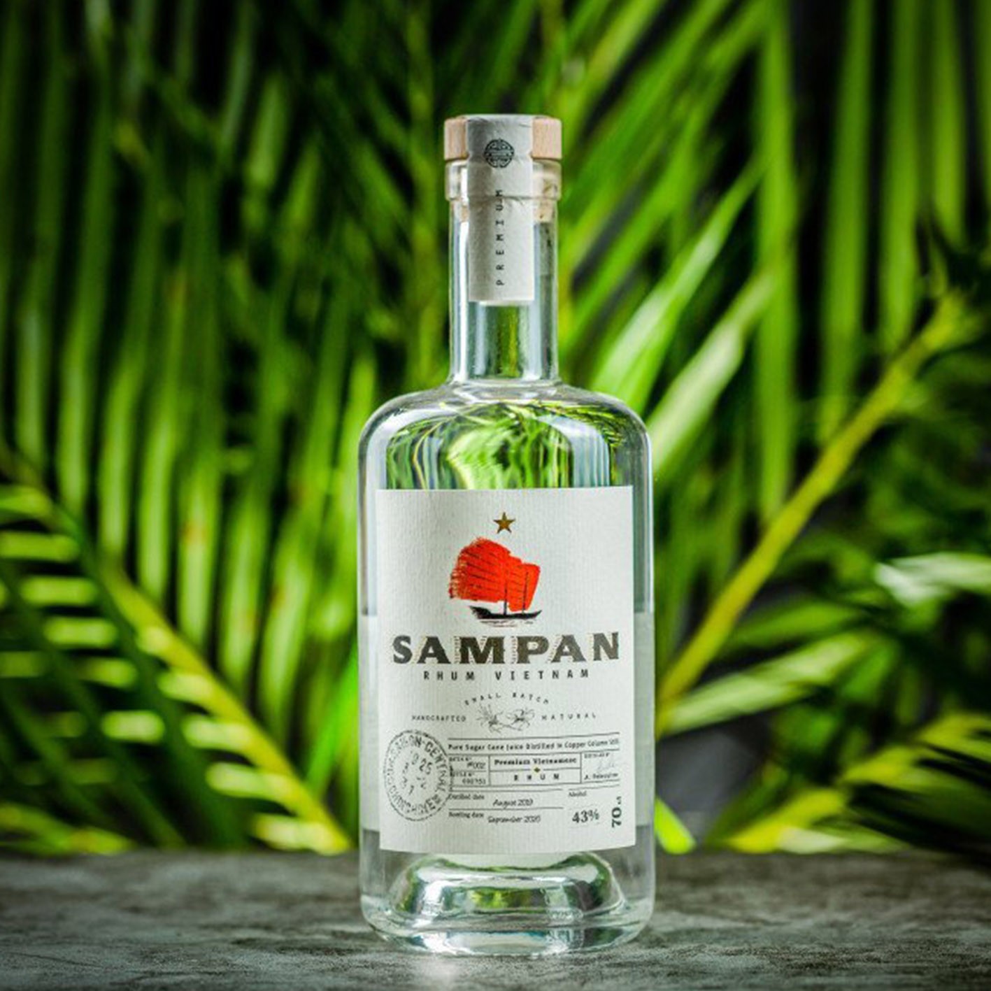 Rhum Sampan - Overproof 54° - Les Rhums du Monde