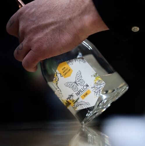 Rhum blanc Papillon 53° - Les Rhums du Monde