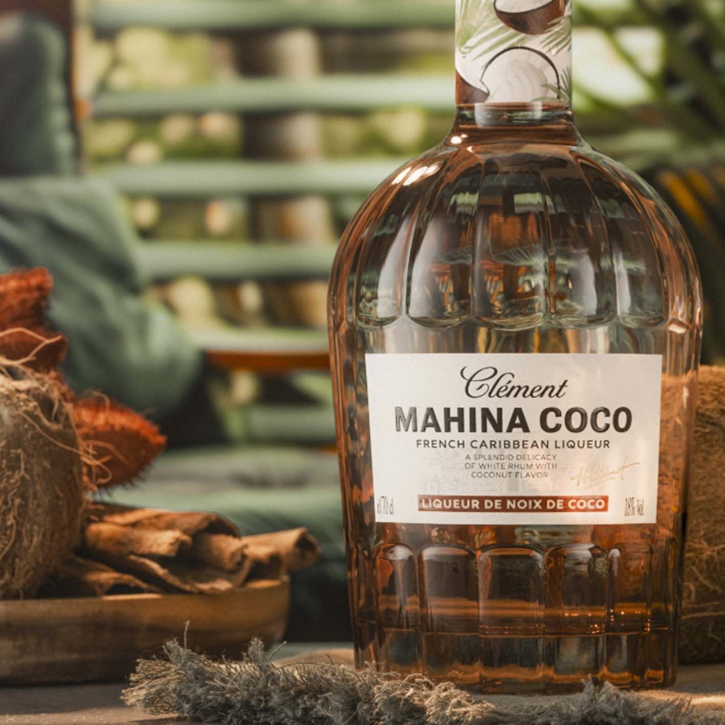 Liqueur Mahina Coco - Rhum Clément - Les Rhums du Monde
